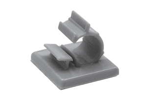 HEYClip™ Locking Releasable Wire Clips - Adhesive-Back Mount - Heyco