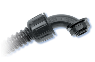 Heyco-Flex™ Liquid Tight Conduit Fittings 90° Sweep, NPT Hubs - Heyco