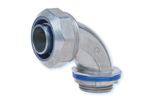Heyco-Flex™ Metallic Liquid Tight Conduit Fittings 90° Sweep, NPT Hubs ...